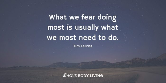 Face Your Fear - Whole Body Living and Tara's Keto Kitchen